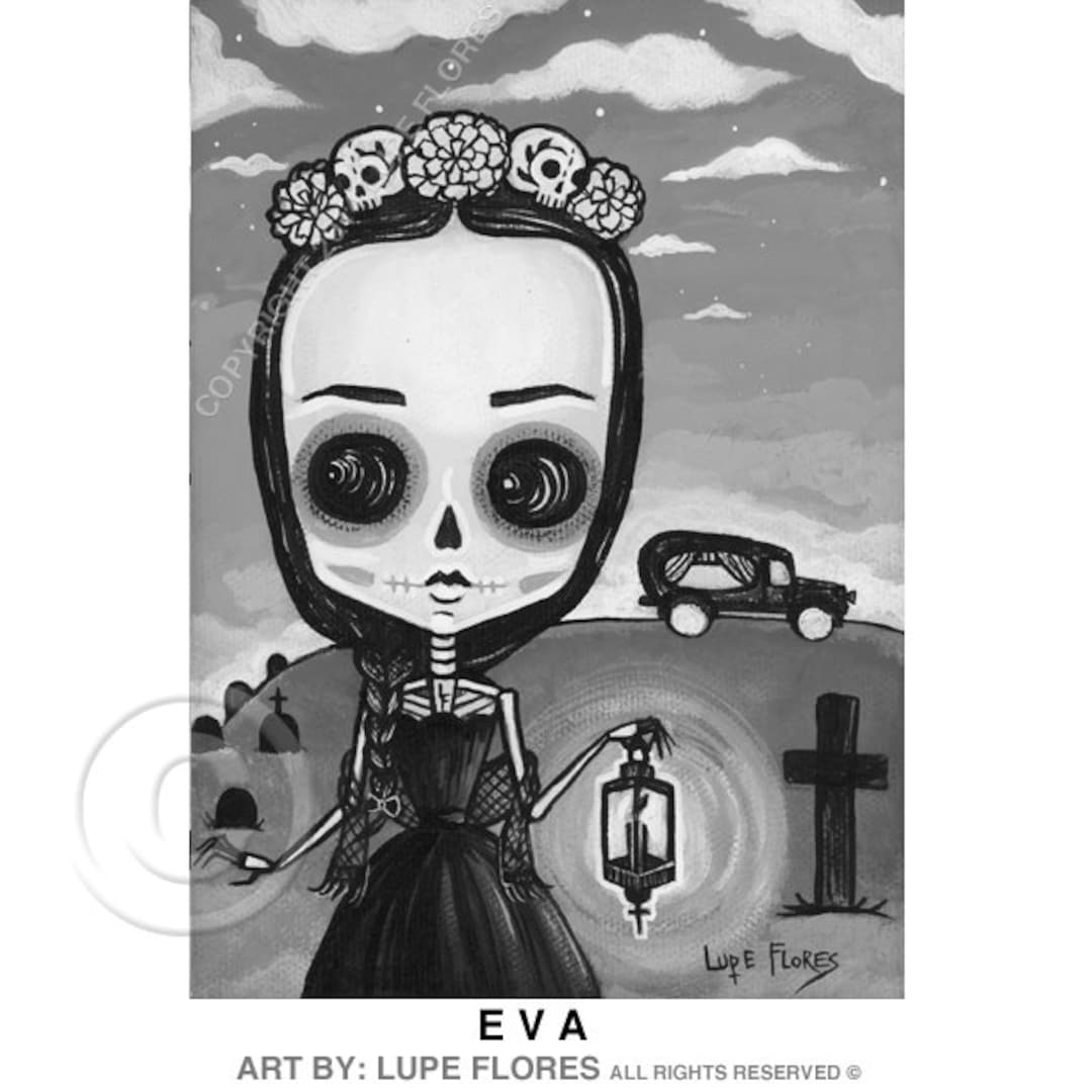Eva 5x7 Print by Lupe Flores - Etsy