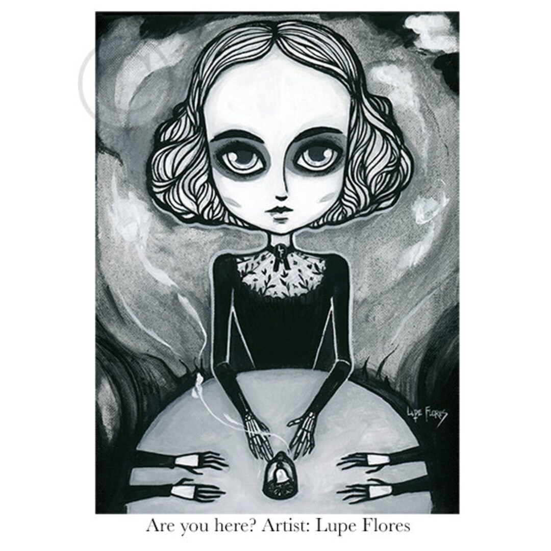 Are You Here 8x10 ART PRINT by Lupe Flores - Etsy