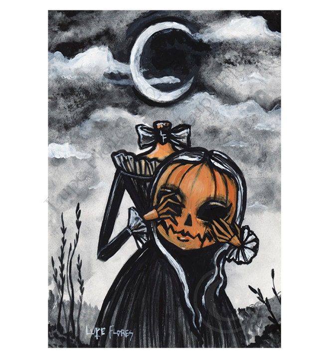 Over Your Head Art Print by Lupe Flores | Etsy