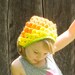 Dragon Scale Yellow Orange Kerchief, Ready to Ship, Hair Scarf, Mermaid ...