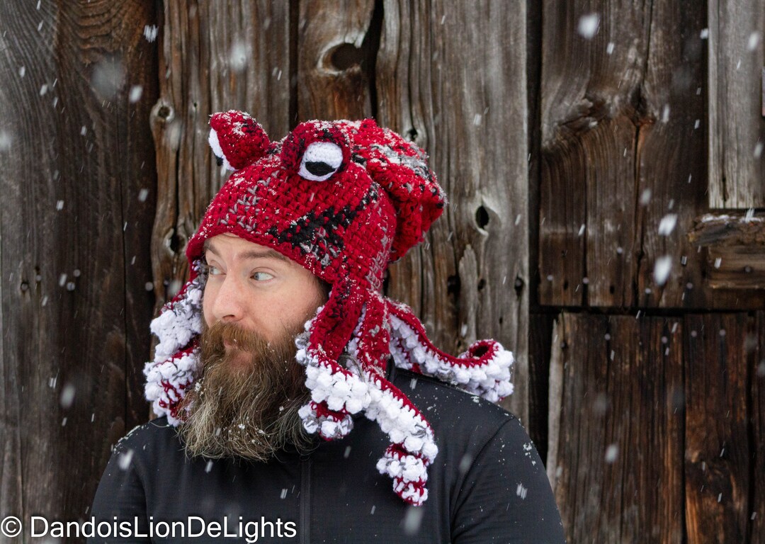 Kraken Octopus Hat CUSTOM ORDER, Large Child to Adult Size, Halloween ...