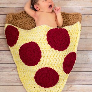 Pizza Slice Cocoon Blanket, MADE to ORDER, All Sizes, Baby Shower Gift ...