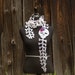 Skull & Spine Scarf, MADE TO ORDER, Free Shipping, Skeleton Scarf ...
