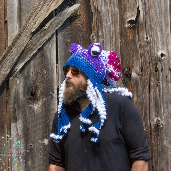 Octopus Hat - Etsy