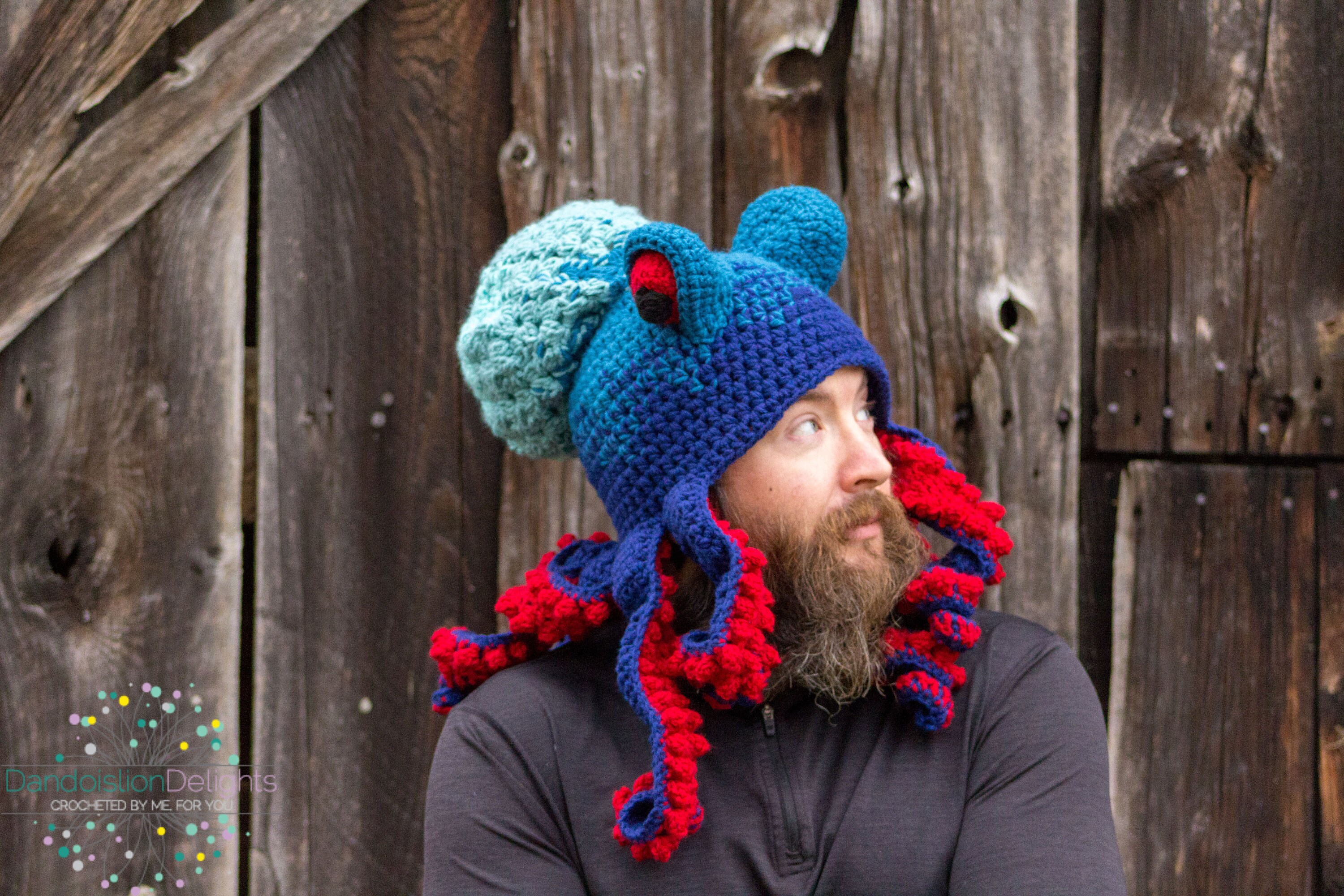 Kraken Octopus Hat CUSTOM ORDER Large Child to Adult Size | Etsy