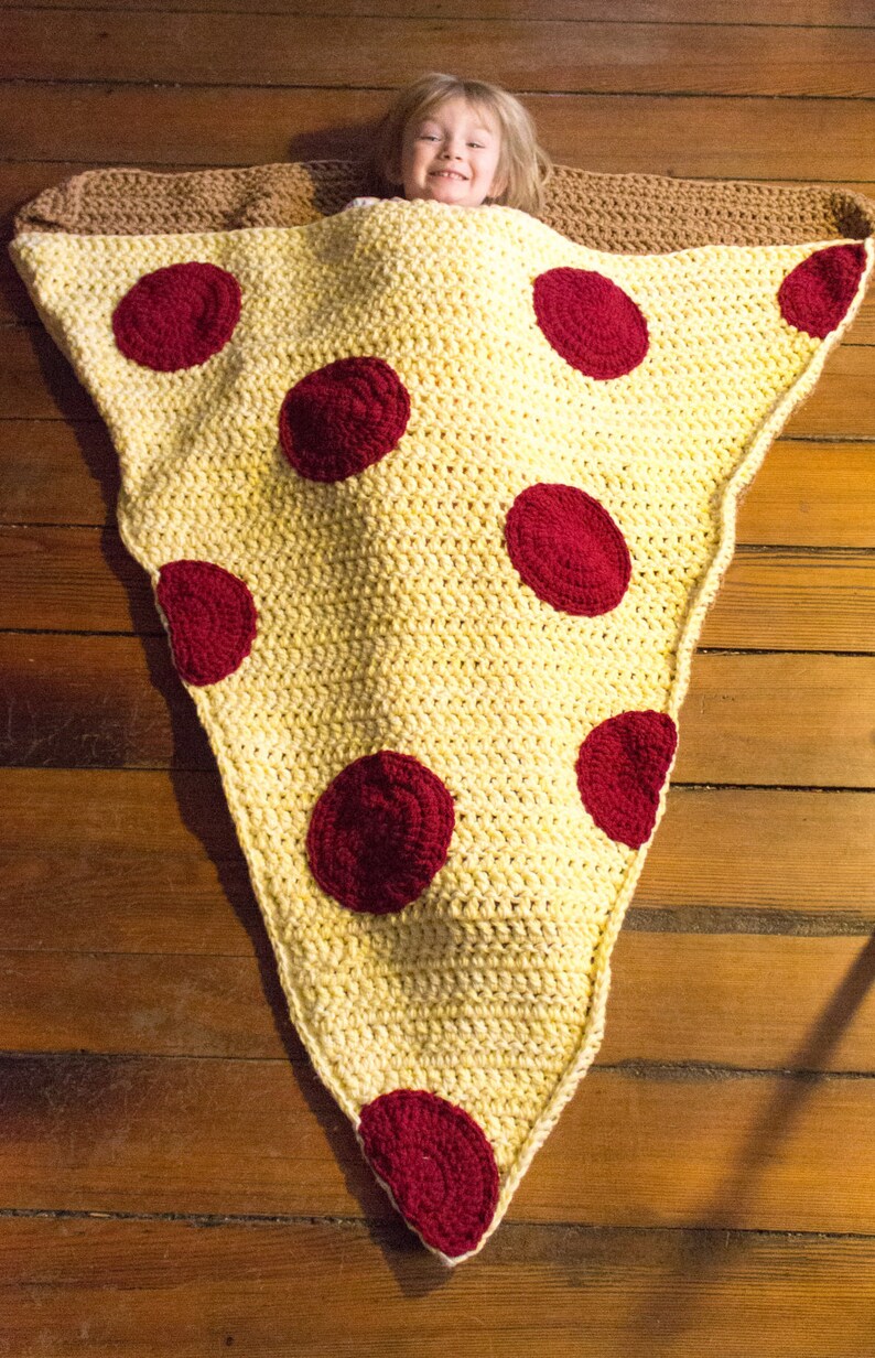 Pizza Slice Cocoon Blanket, MADE to ORDER, All Sizes, Baby Shower Gift ...