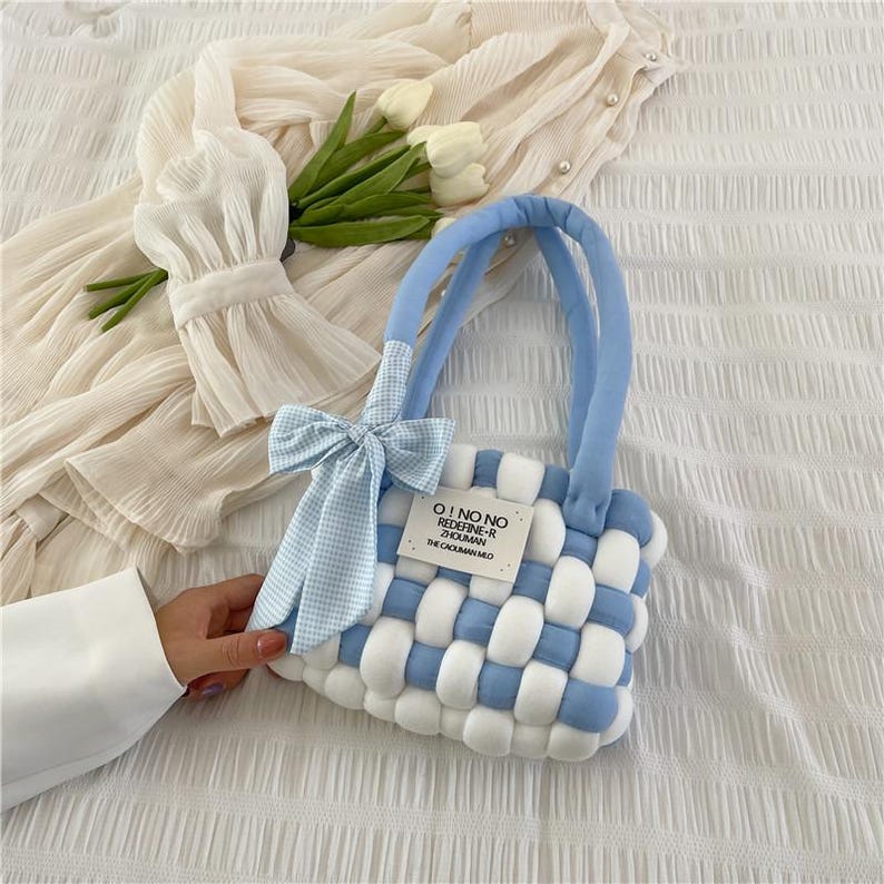 DIY Handmade Bag Kit – Beginner Friendly | Cotton Thread + Video ...
