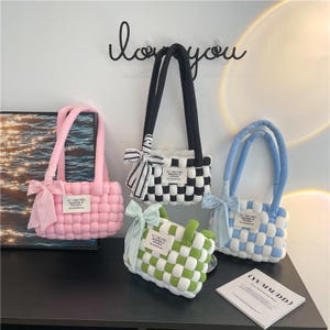 DIY Handmade Bag Kit – Beginner Friendly | Cotton Thread + Video ...