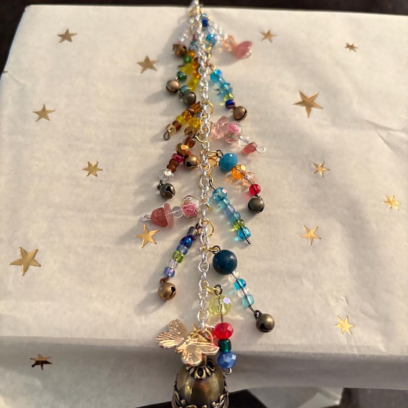 Beaded Blessing Bell - Etsy