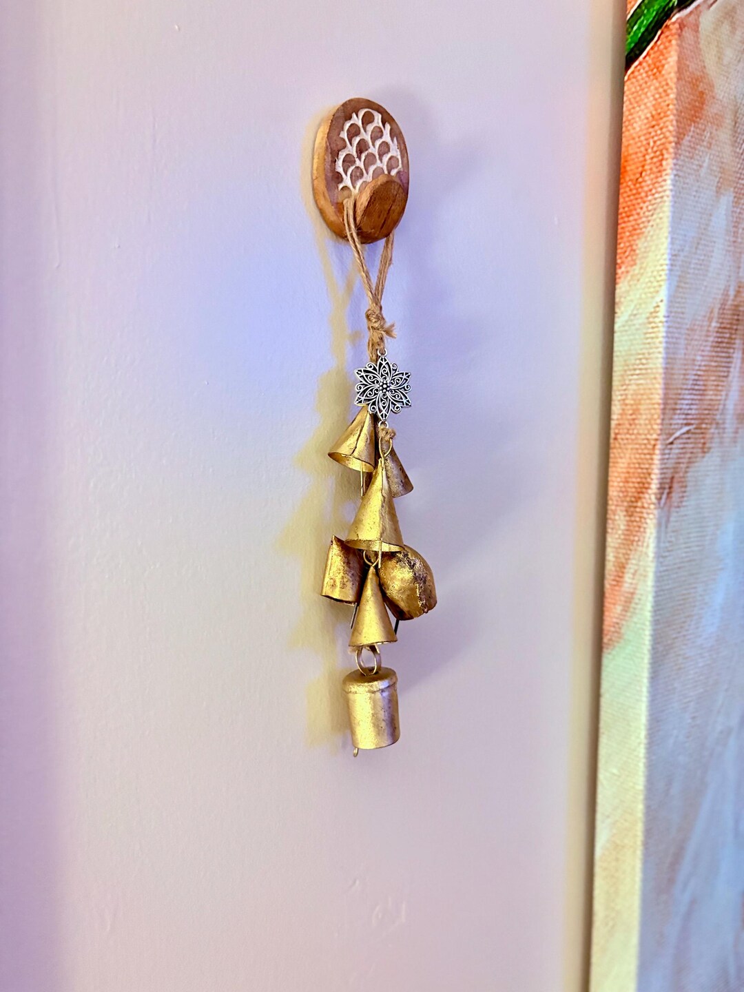 Handmade Brass Door Bells: Artisan Calming Sound Talisman - Etsy