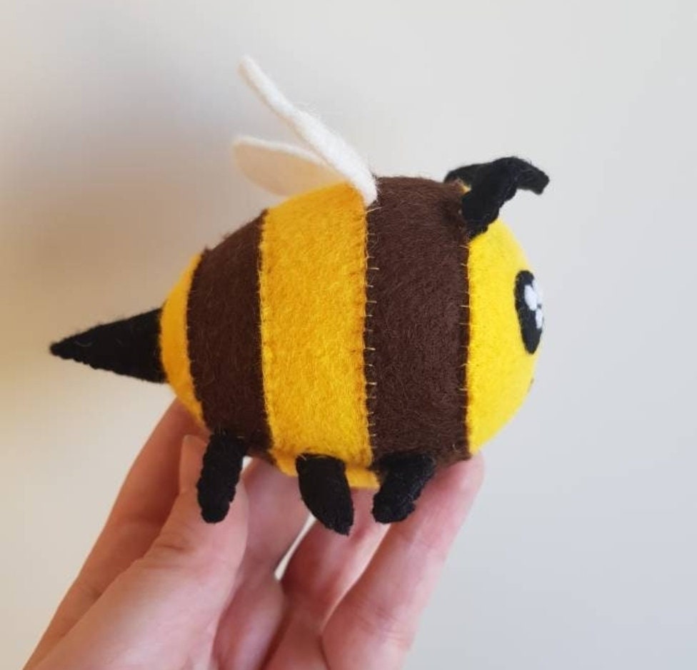 LGBTQIA Bee Felt Plush Stuffy Lesbian Gay Bi Trans Intersex - Etsy