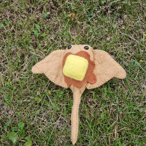 Night Sky Manta Ray Plushie Stuffy Felt Sting Ray Star Midnight ...