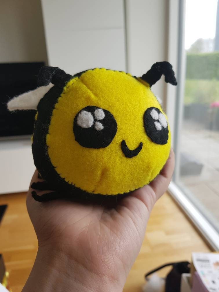 LGBTQIA Bee Felt Plush Stuffy Lesbian Gay Bi Trans Intersex | Etsy
