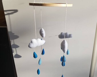 Rain Cloud Mobile | Etsy