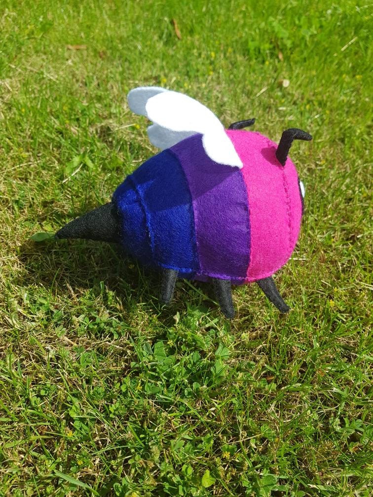 LGBTQIA Bee Felt Plush Stuffy Lesbian Gay Bi Trans Intersex | Etsy