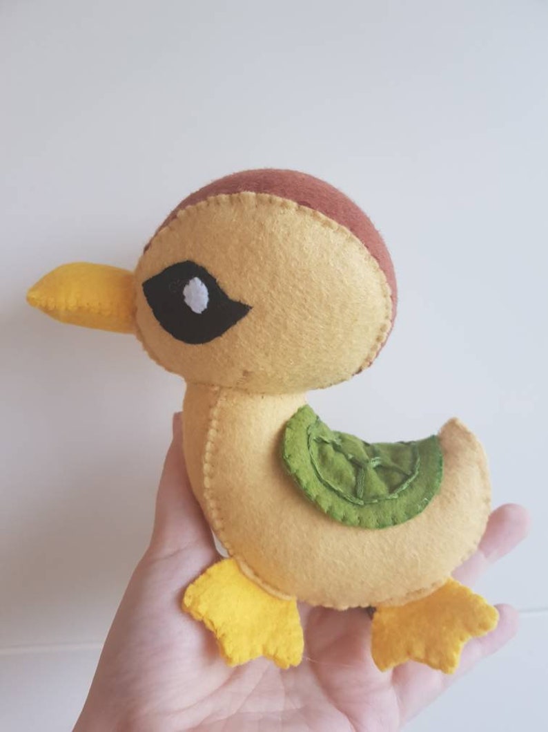 Turtle Duck Plushie Avatar the Last Airbender Stuffy Wool Felt | Etsy