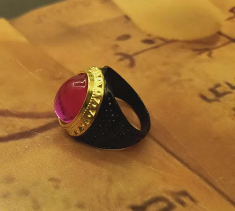 Rare Alchemy Solomon Magic Ring Goetia Amulet Witchcraft Talisman - Etsy