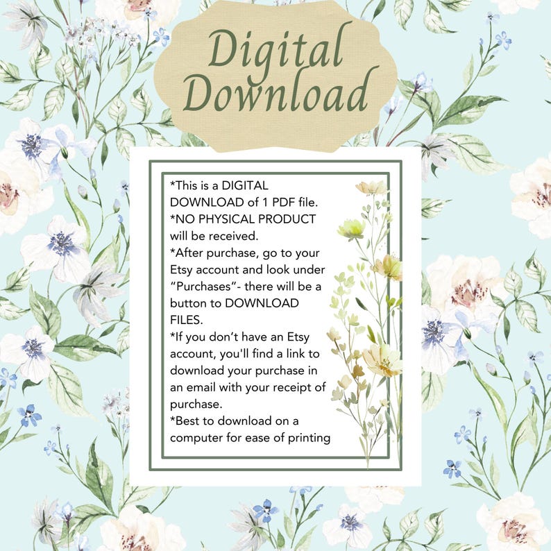 Wildflower Scripture Breath Prayer Cards, Christian Gift (digital ...