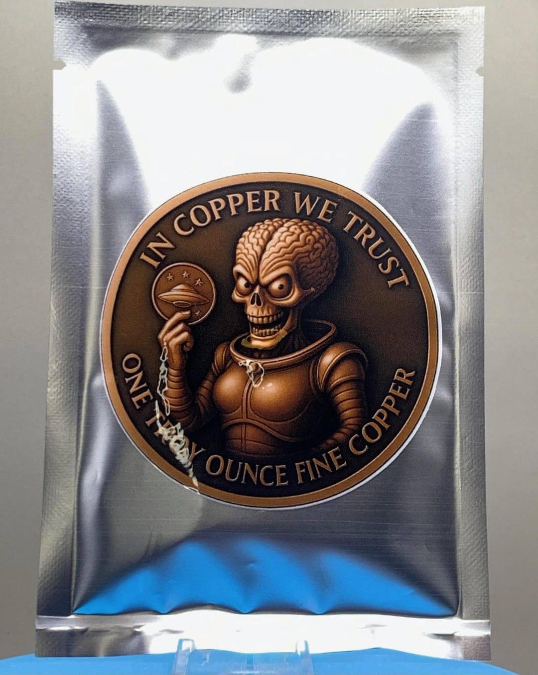 Area 51 Mystery Copper Coin – 1 Oz .999 Fine, Collectible - Etsy