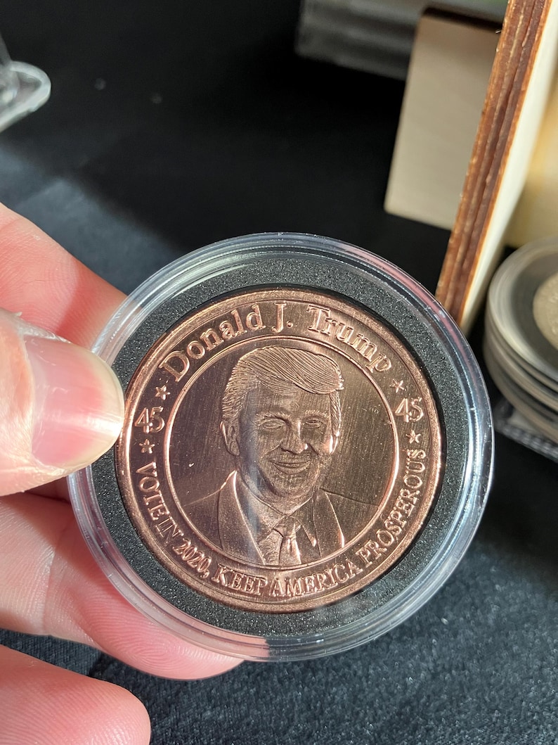 Trump Coin | Pure Copper Rounds Presidential Memorabilia Political ...