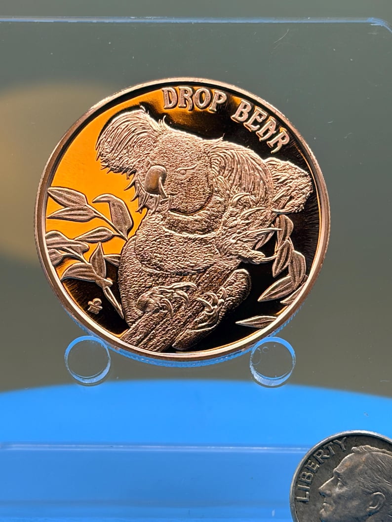 Australian Koala Copper Round | .999 Fine, 1 Oz Bullion - Etsy