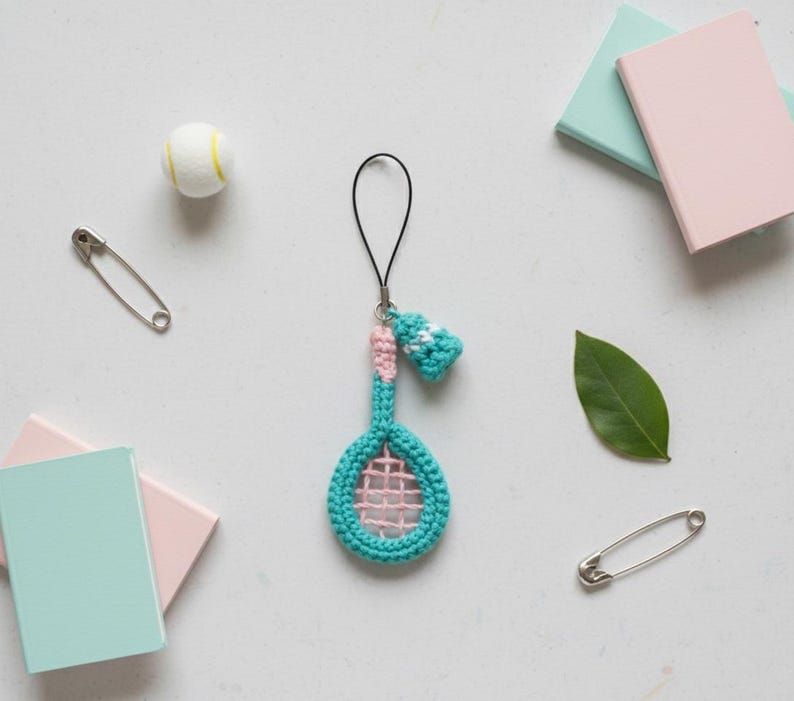 Badminton Racquet & Shuttlecock Amigurumi Crochet Pattern | Sports ...