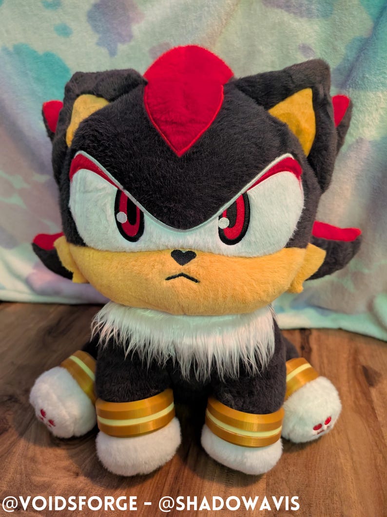 Shadow's Inhibitor Rings - Plush/cosplay Accessory - 3D Printed ...