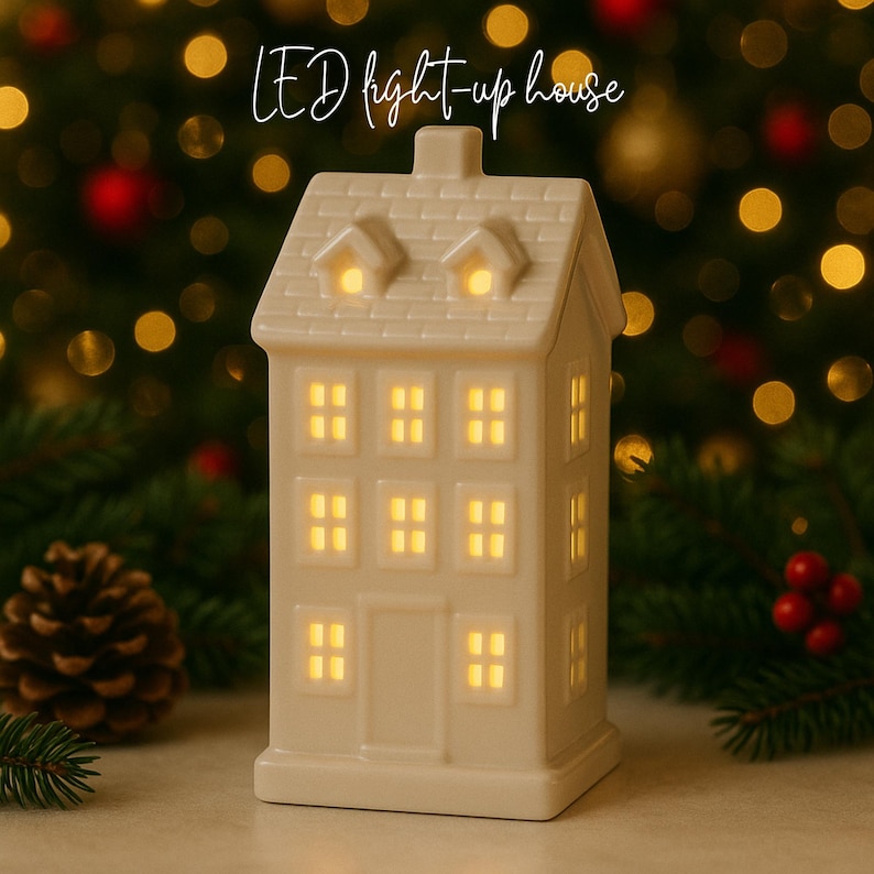 Vintage Christmas Tree Night Light: Retro Holiday Decor - Etsy