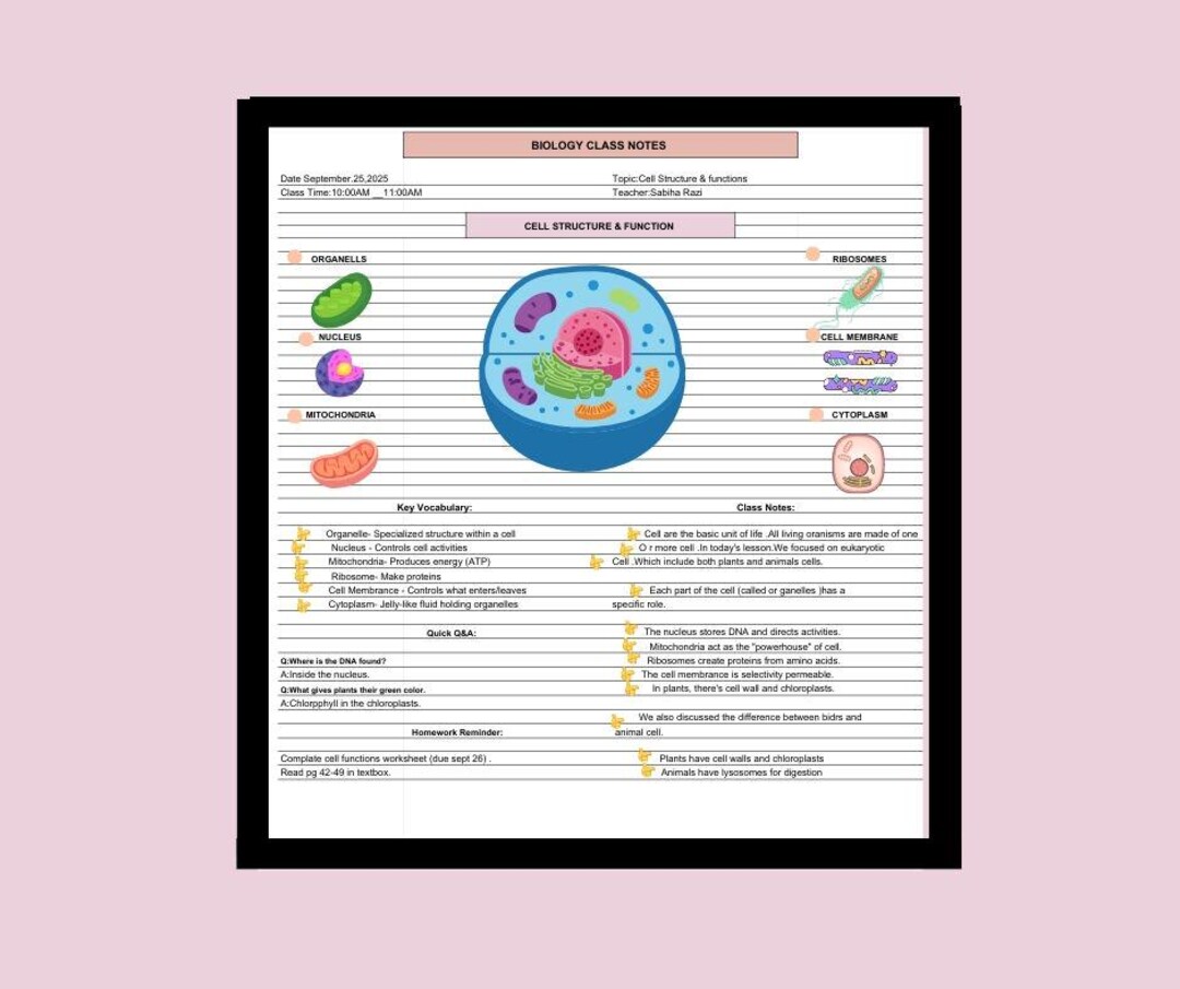 Digital Notebook | Goodnotes & Notability | Hyperlinked Tabs | iPad ...