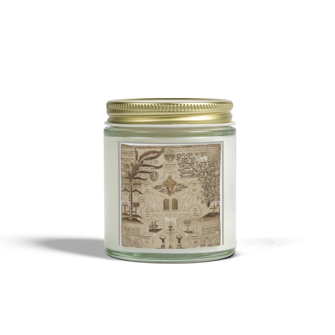 Scented Candles, Kabbalah Tree of Life, Candle Set, Jewish Home Decor ...