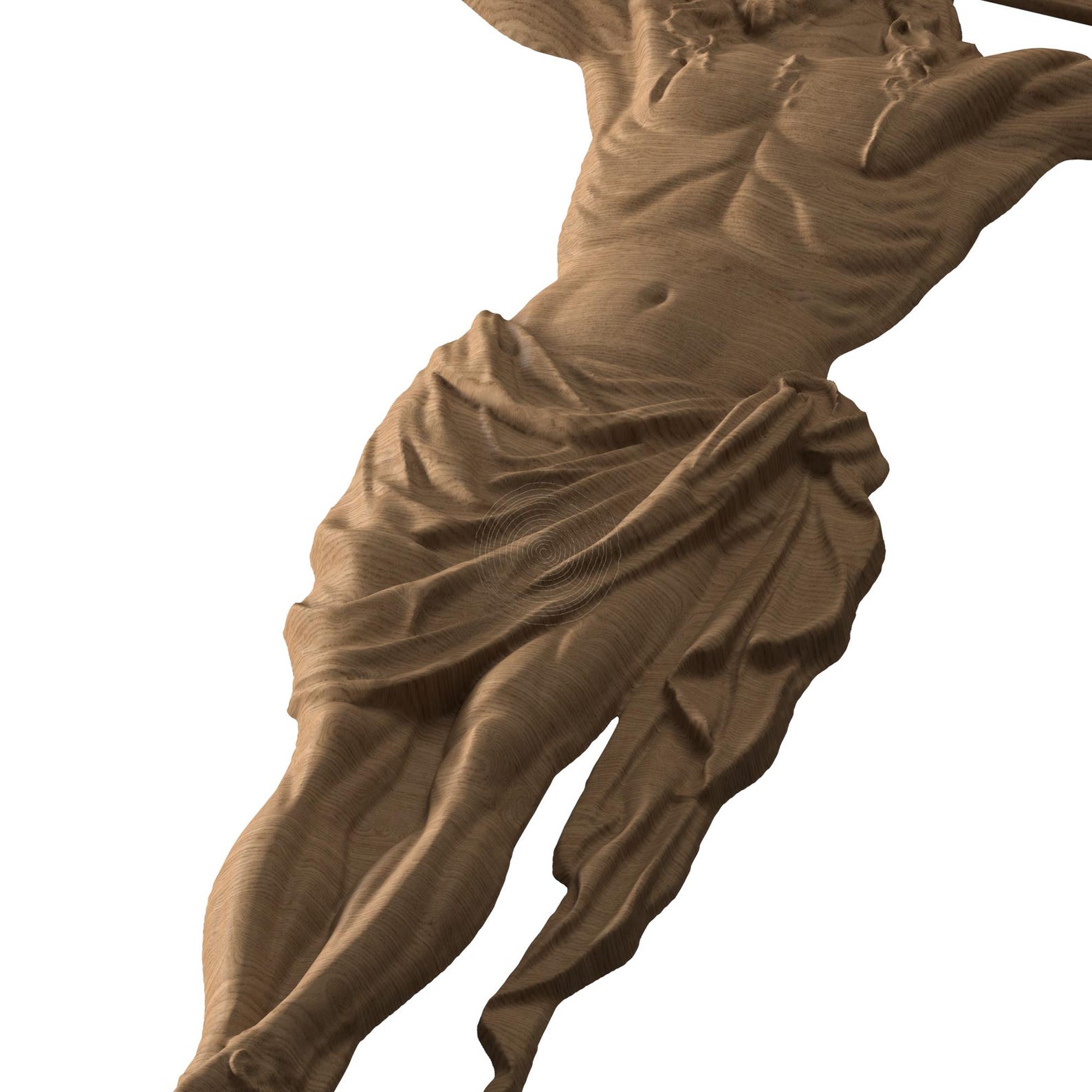 Jesus on the Cross STL File CNC Wood Carving, Printing, Faith Decor ...