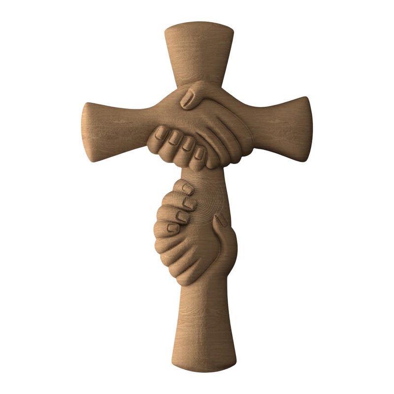 Wood Unity Cross - Etsy
