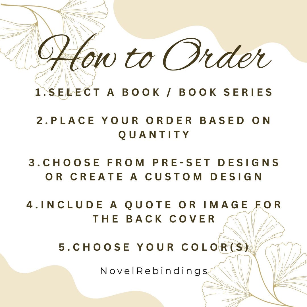 Custom Book Rebinding - Etsy