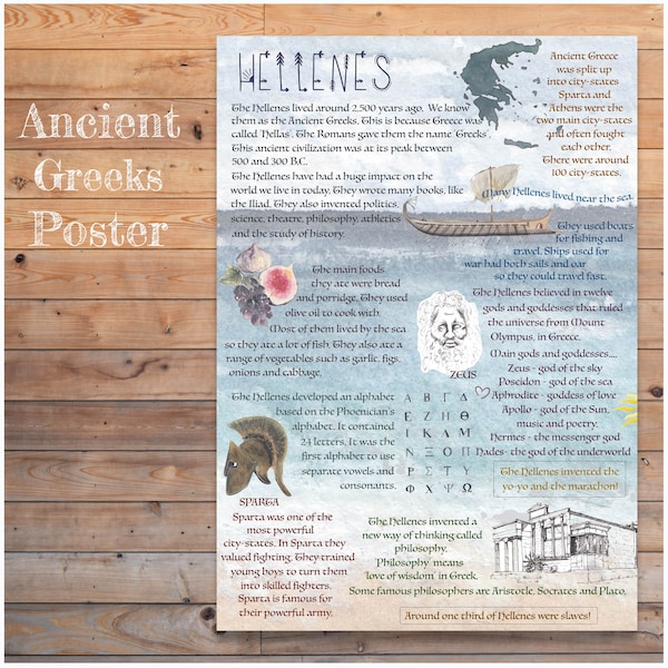 Greece Poster - Etsy