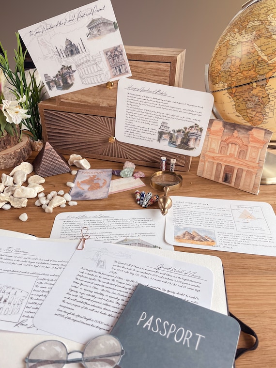 DIGITAL Seven Wonders of the World Pack Homeschool - Etsy