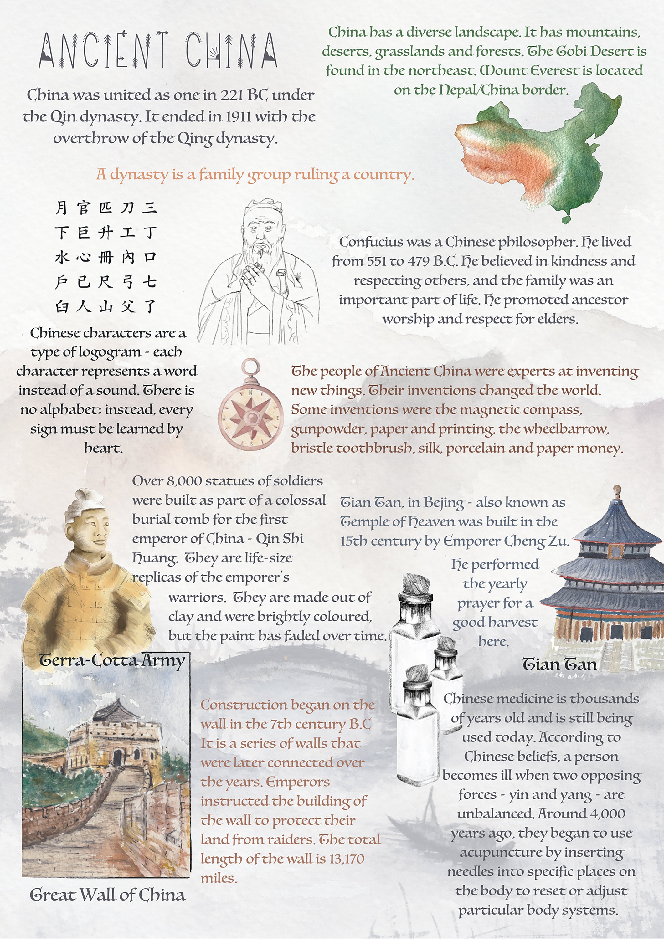 Ancient Chinese Family Life