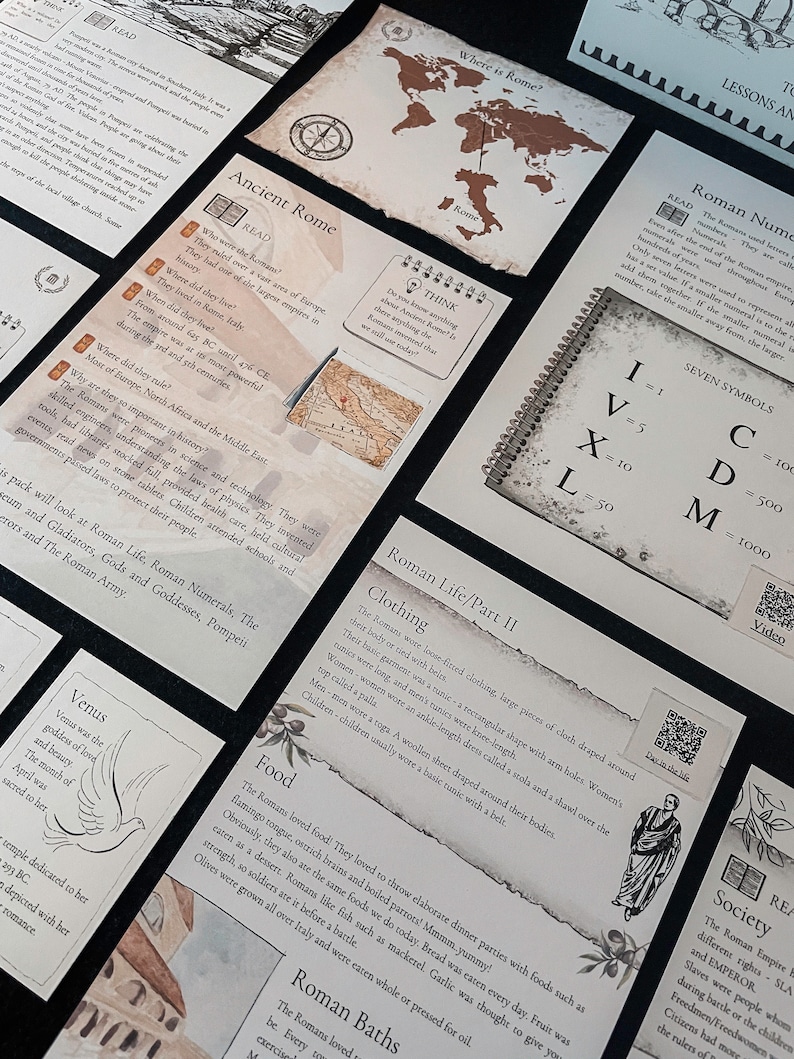 Ancient Rome Lesson Plan | Homeschool History Curriculum (digital ...