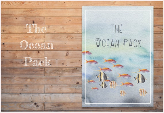 DIGITAL Oceans Everything Pack Homeschool Learning Resource - Etsy