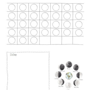 DIGITAL Moon Phases Educational Pack - Etsy