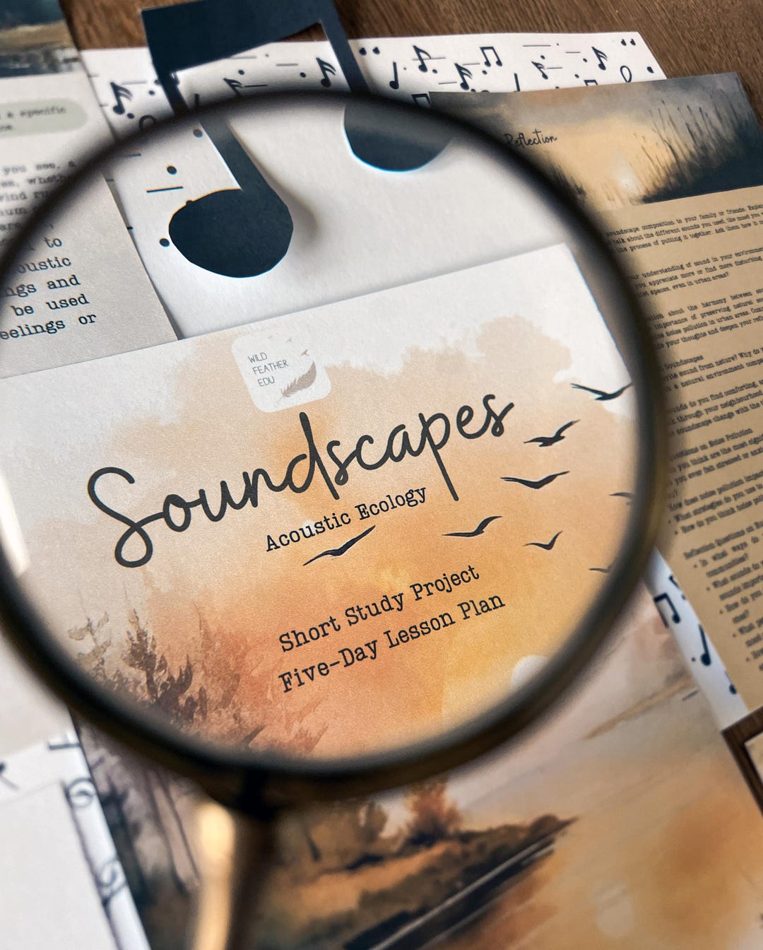 DIGITAL Soundscapes - Acoustic Ecology, Homeschool Resources - Etsy