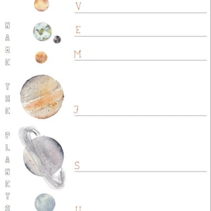 DIGITAL Planet Card Pack - Etsy