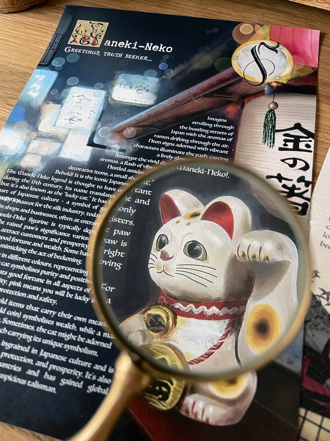 Myths and Legends, Maneki-neko, Lesson Plan, Homeschool - Etsy