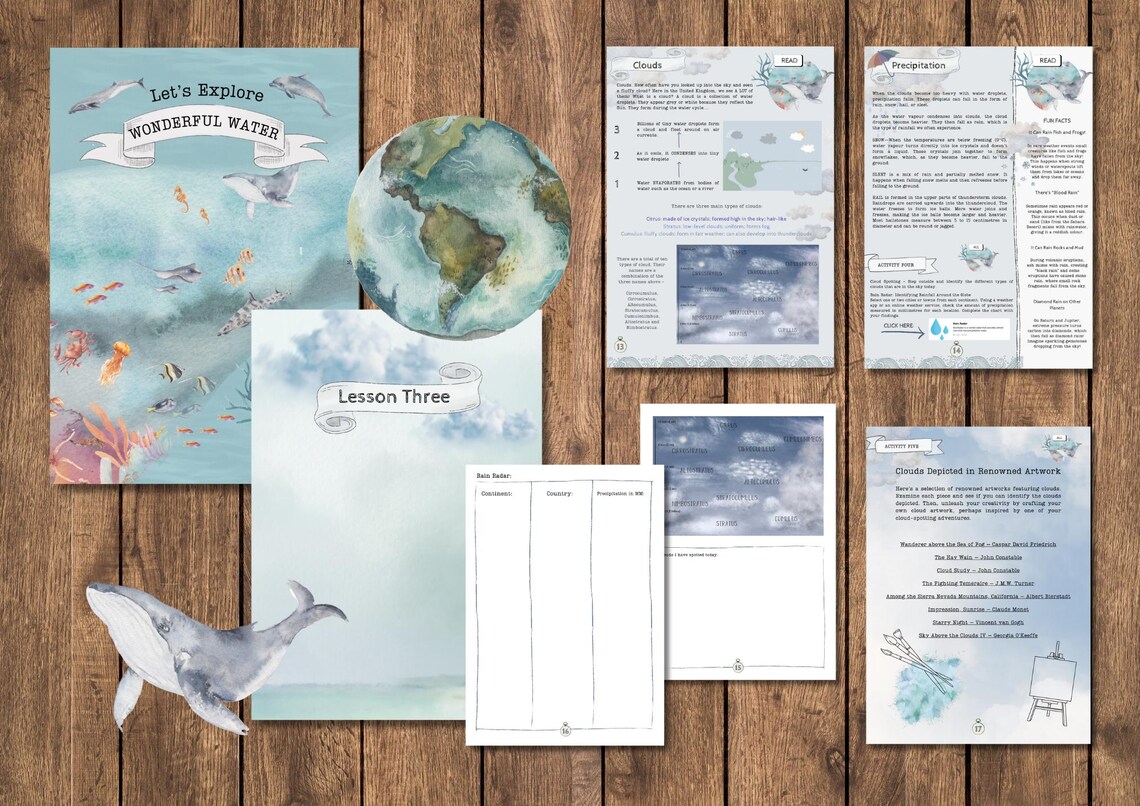 Water Science Lesson Plan | Oceans Unit Study, Ages 5-14 (digital ...