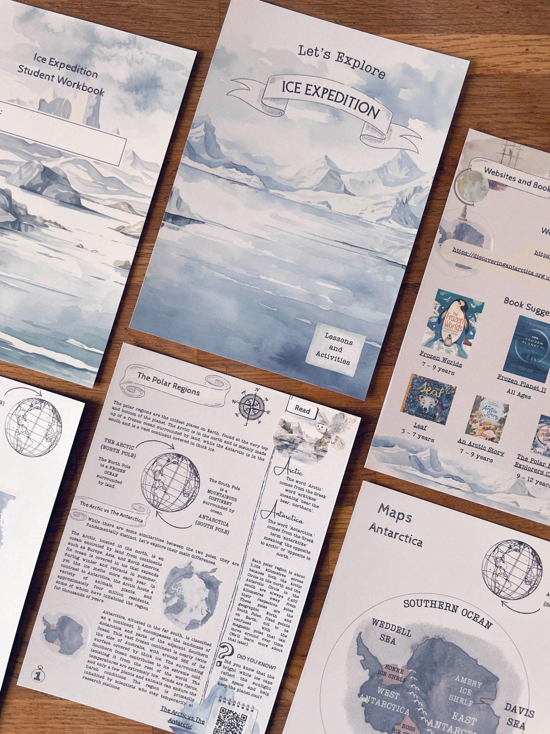 Digital Let’s Explore Ice Expedition Lesson Plan | Printable Science ...
