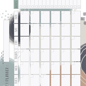 DIGITAL Homeschool Weekly Planner, Monthly Planner, Subject Planner ...