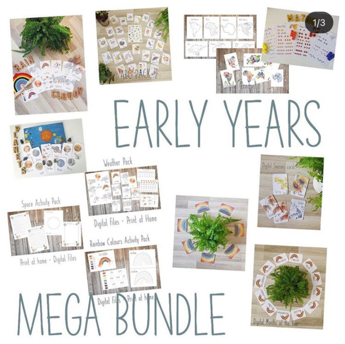 DIGITAL Early Years Bundle Special Offer 28 Packs - Etsy