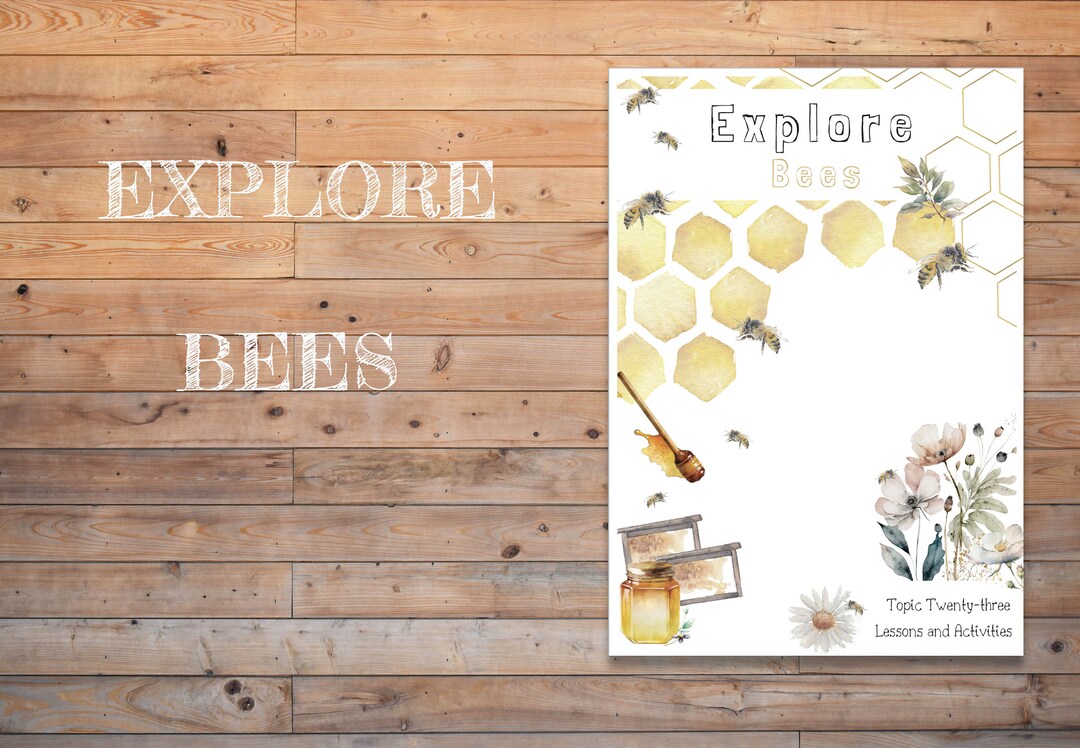 DIGITAL Educational Honey Bee Lesson Plan - Etsy