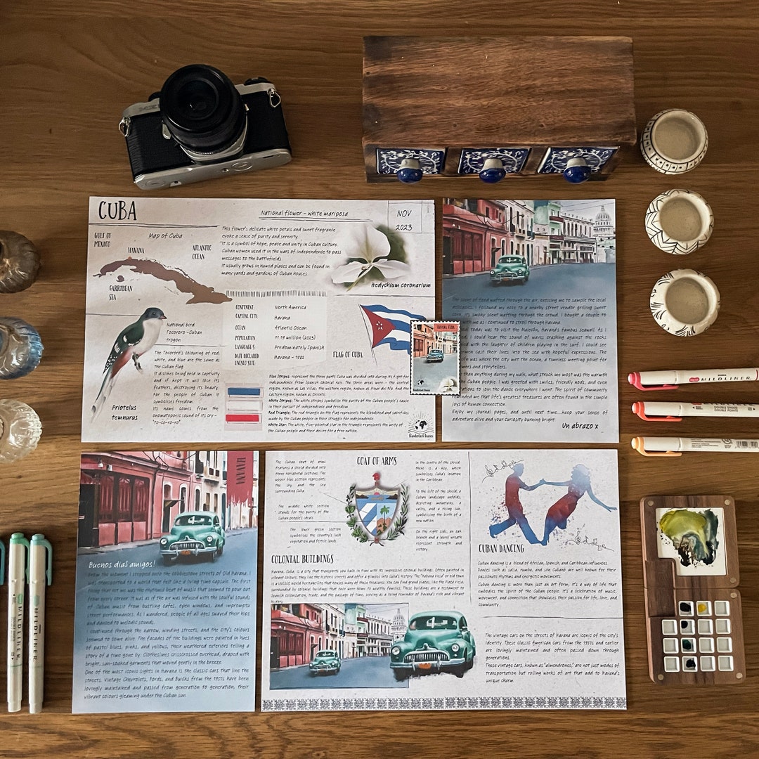 UNESCO Site Havana, Cuba, Lesson Plans, Homeschool - Etsy