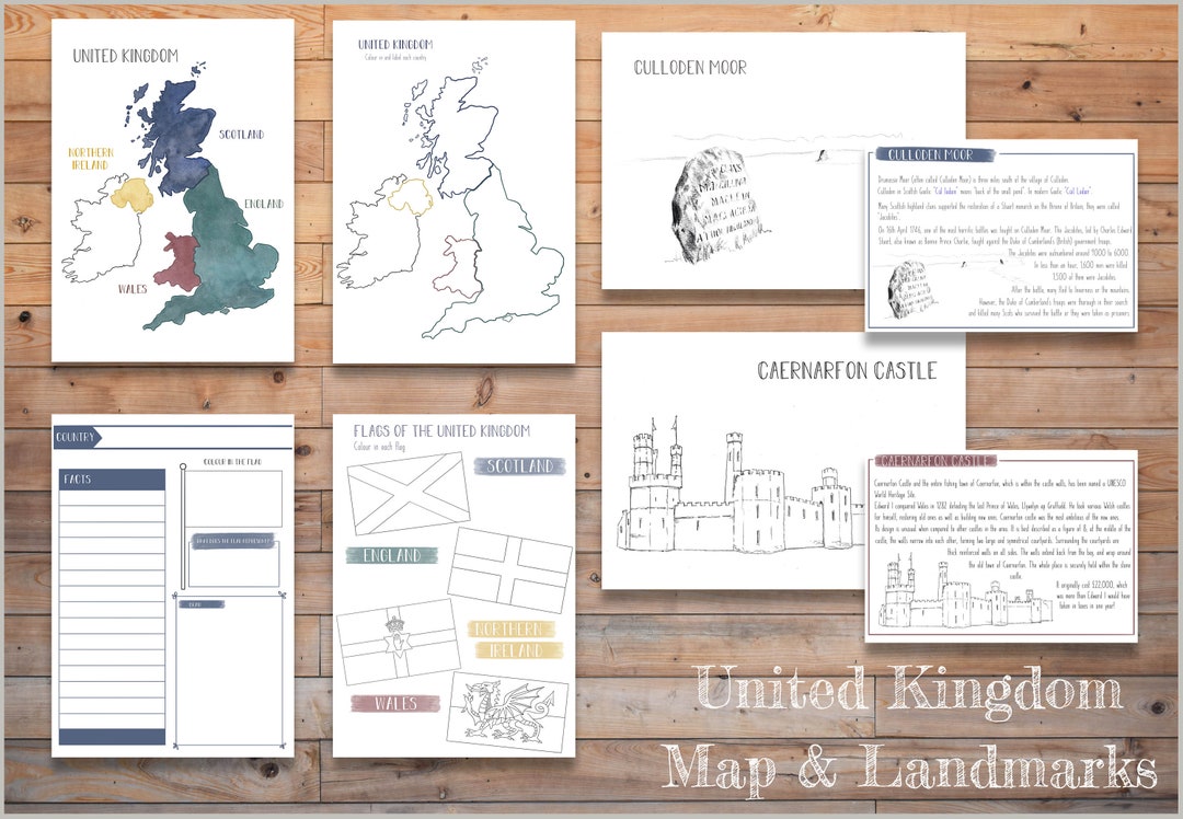 DIGITAL Explore the United Kingdom | Geography & Culture Learning Pack ...