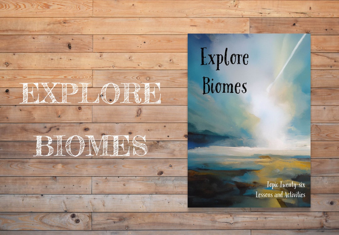 DIGITAL Explore Biomes - Etsy